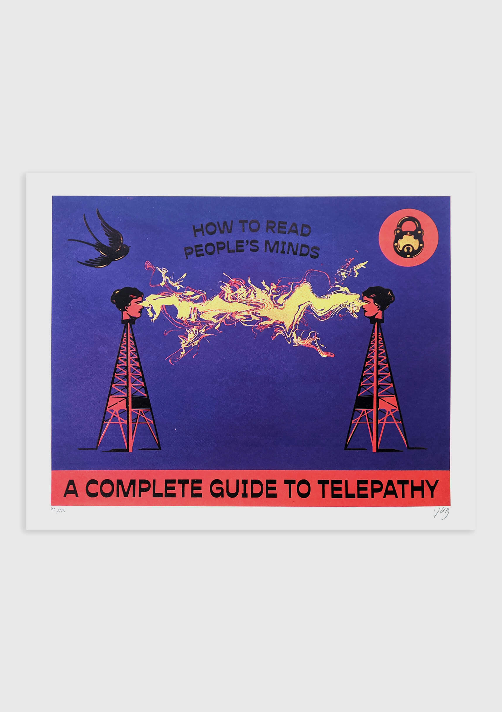 Telepathy Print Badaboöm Studio